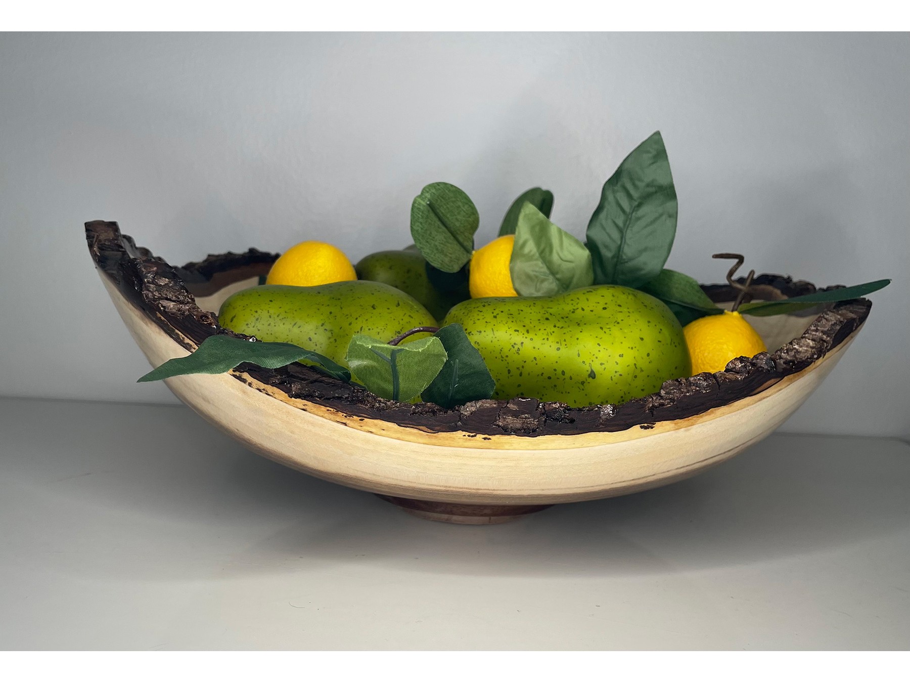 Meet "The General" - Live Edge Black Walnut Bowl.